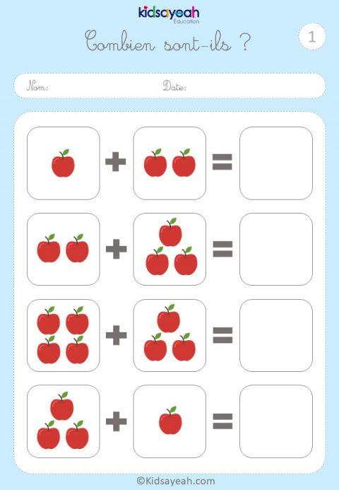 Chiffres amusants : apprendre à compter de 1 à 10 - objets - Kidsayeah ...