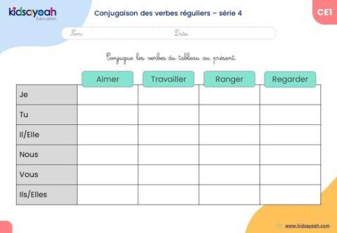 Exercices français ce1 à imprimer | Fiches PDF gratuites
